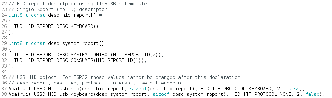 Desc System Control And Desc Consumer · Adafruit Adafruit Tinyusb Arduino · Discussion 327 · Github