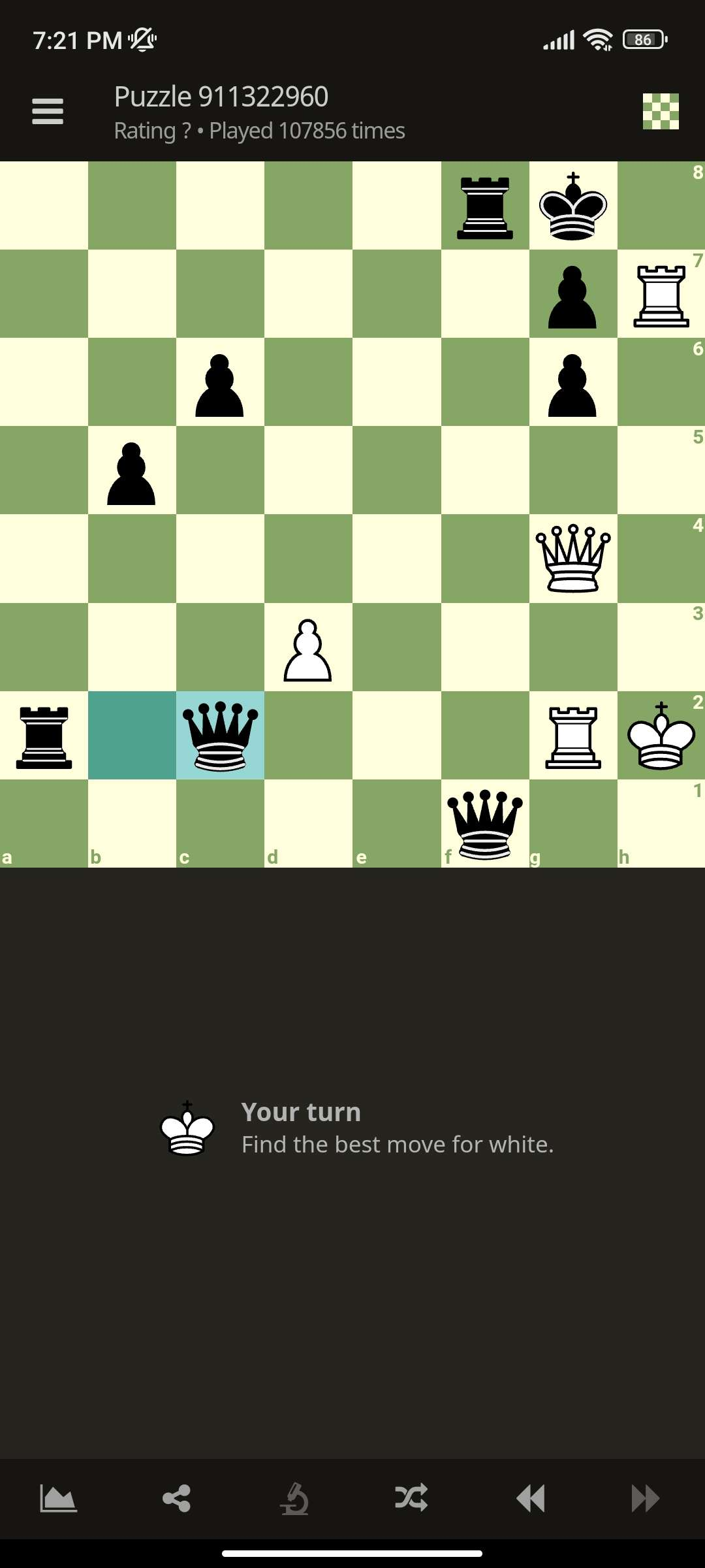 Center puzzles and decrease puzzle prompt size · Issue #140 · lichess-org/mobile · GitHub