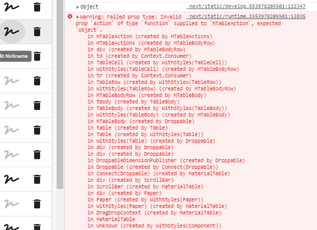 actions prop error with newest release · Issue #392 · mbrn/material-table · GitHub