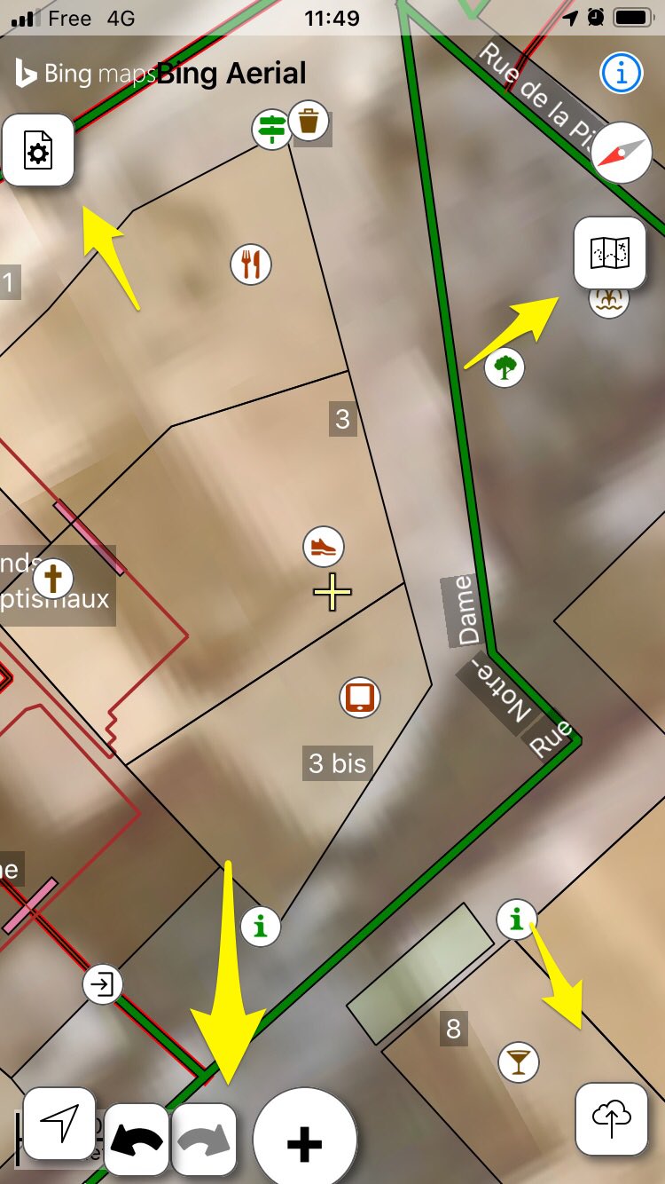 UI Button Location Suggestion · Issue #380 · bryceco/GoMap · GitHub