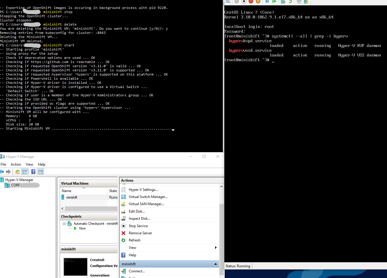 FAIL E0324 12:17:31.074615 13452 start.go:494] Error starting the VM: Error configuring ...