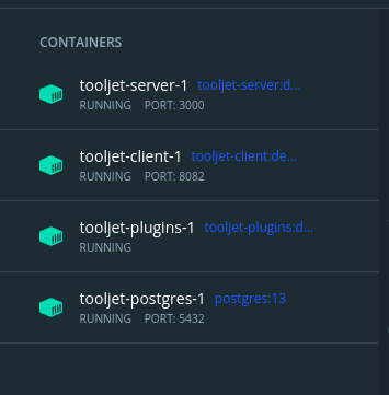 `tooljet-plugins-1` container fails to start · Issue #4208 · ToolJet/ToolJet · GitHub
