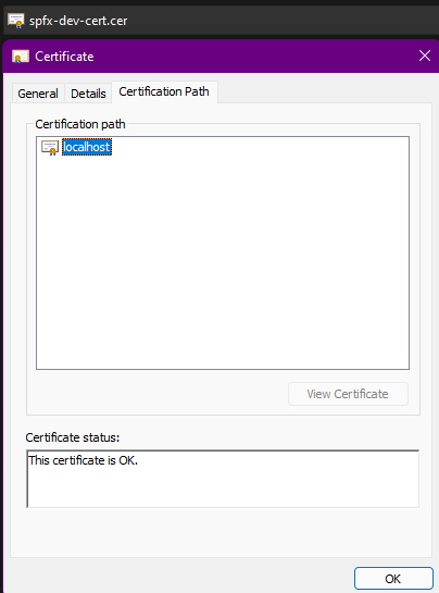 Opening a sample using a development container: Hosted workbench says that gulp serve is not ...