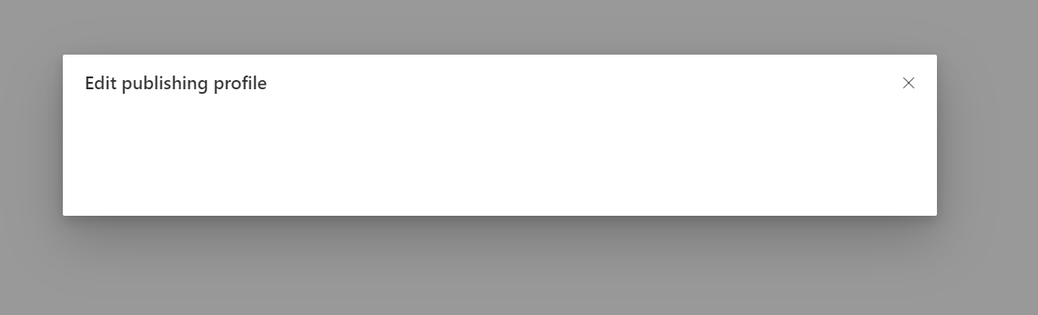 [Bugbash 5/13] Can't create/edit publishing profiles for skills · Issue #7804 · microsoft ...