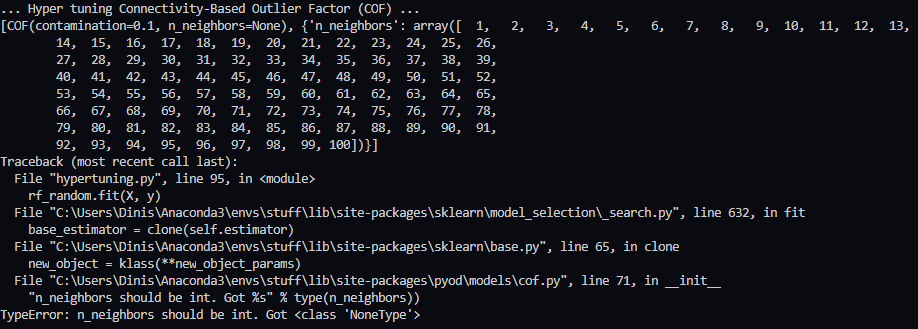 COF and SOD huge bugs? · Issue #241 · yzhao062/pyod · GitHub
