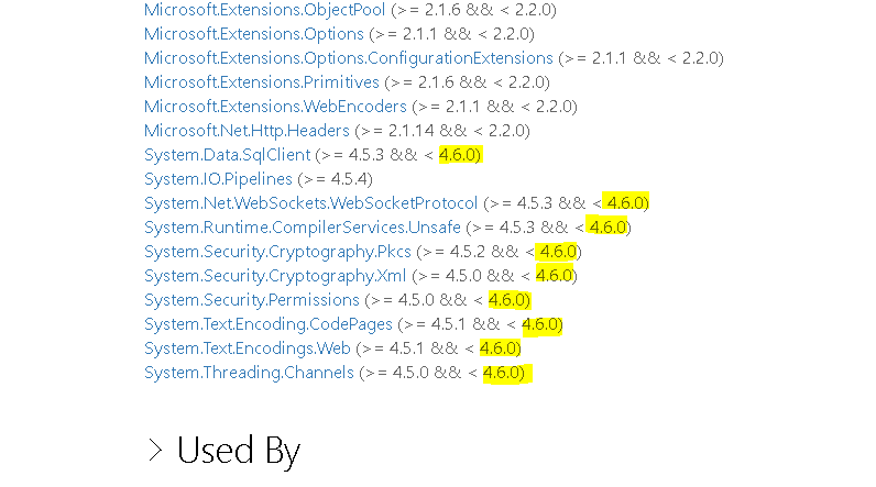 Microsoft Aspnetcore App V2 1 27 Pins New References That Breaks The Latest Odata Nuget