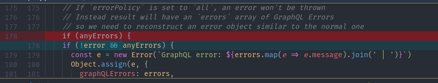SmartQuery error() handler gets called twice even though query was retrieved once from the ...