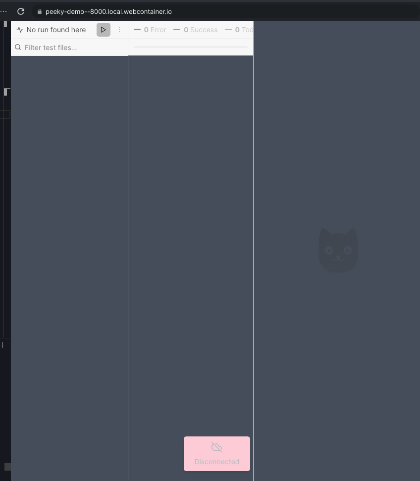 'SyntaxError: Unexpected end of JSON input' when running peeky ui · Issue #563 · stackblitz ...