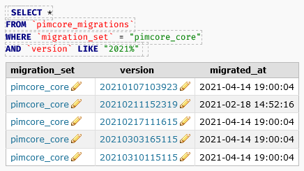 Migration error, pimcore.settings_store doesn't exist · Issue #8808 · pimcore/pimcore · GitHub