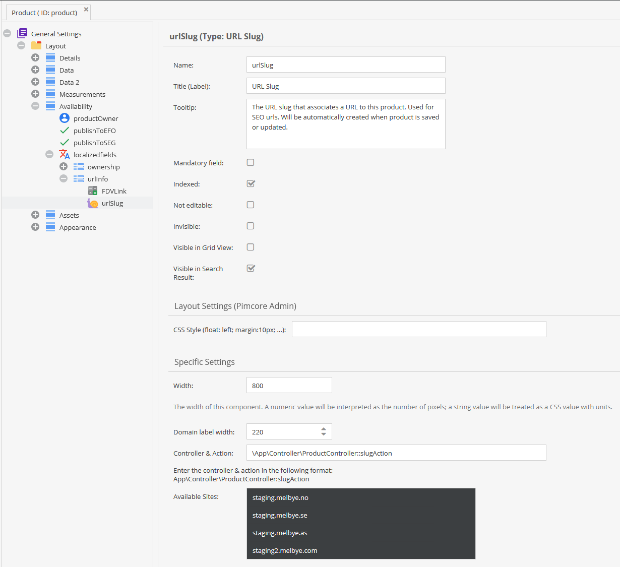 Bug Url Slug Fields Disappeard Since 1032 · Issue 11693 · Pimcorepimcore · Github 
