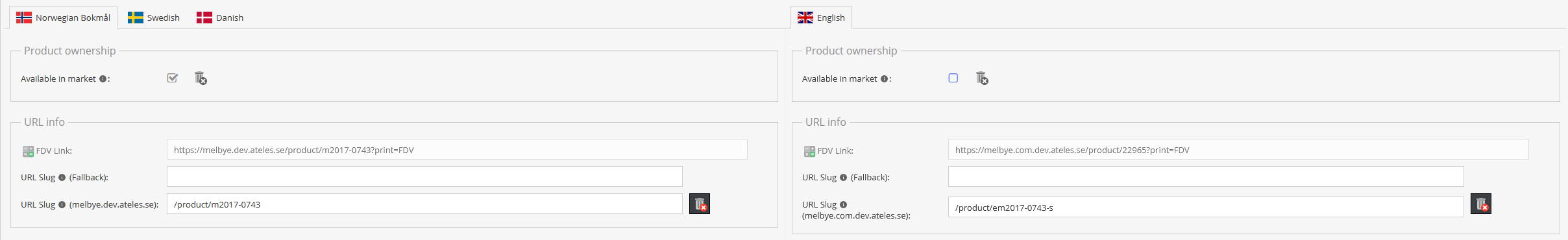 [Bug]: URL Slug cannot store fallback for multiple languages · Issue #11697 · pimcore/pimcore ...