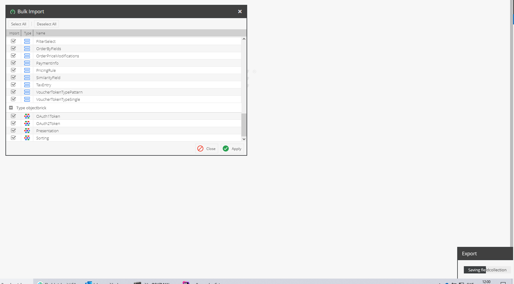 [Improvement]: Definitions Bulk export/import · Issue #12600 · pimcore/pimcore · GitHub
