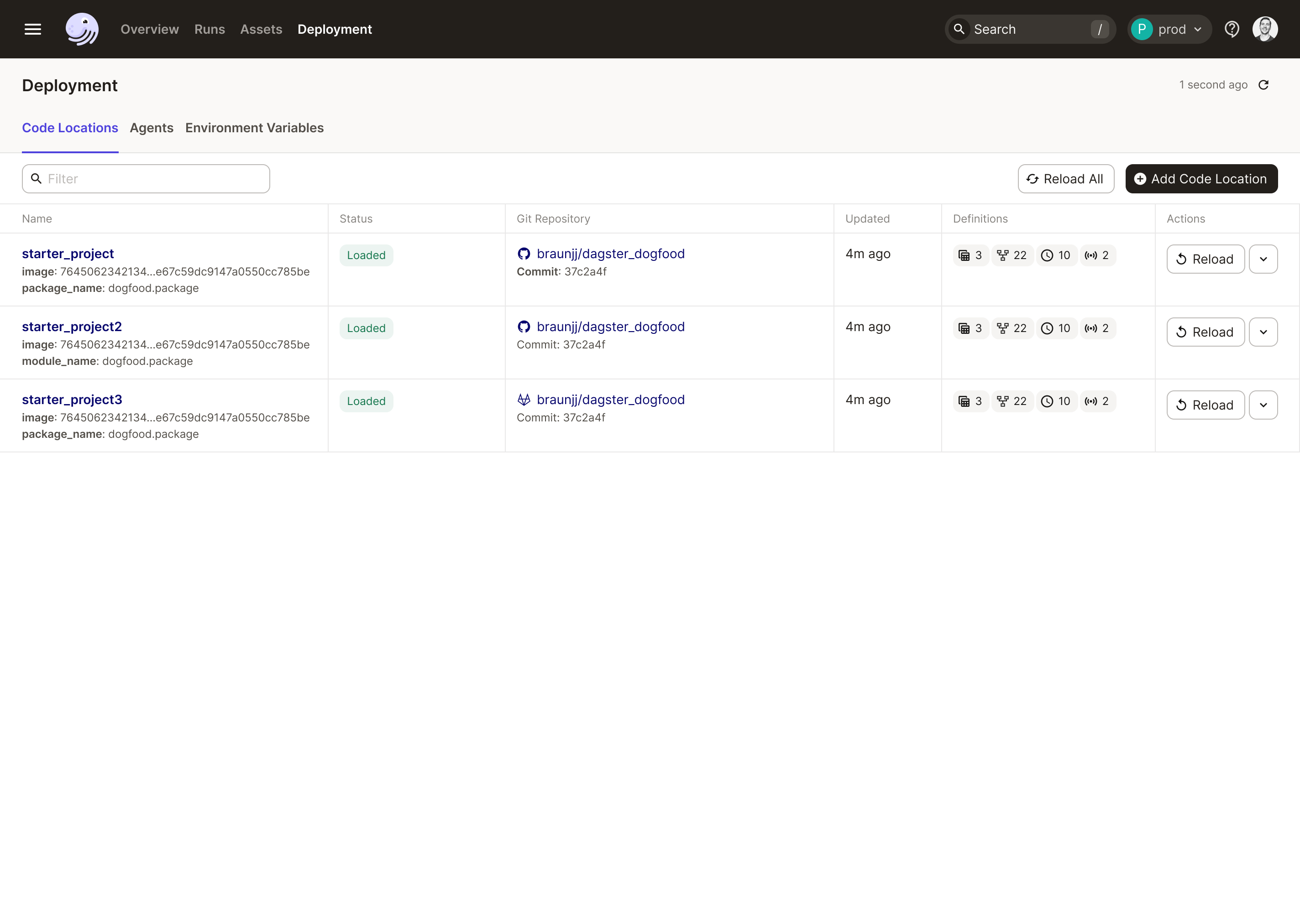 Bring back code location configuration details on code locations page · Issue #11240 · dagster ...