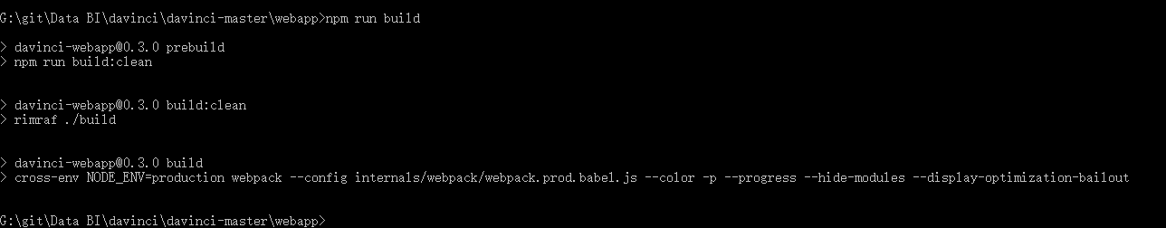 前端打包问题 · Issue #2241 · edp963/davinci · GitHub