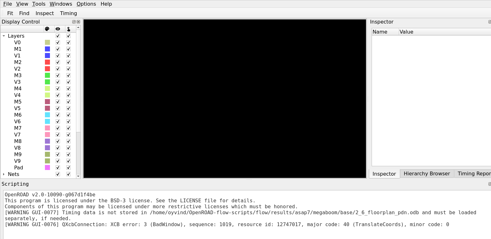 Openroad Gui Doesn T Show Any Progress Indication When Drawing The First Time · Issue 3937