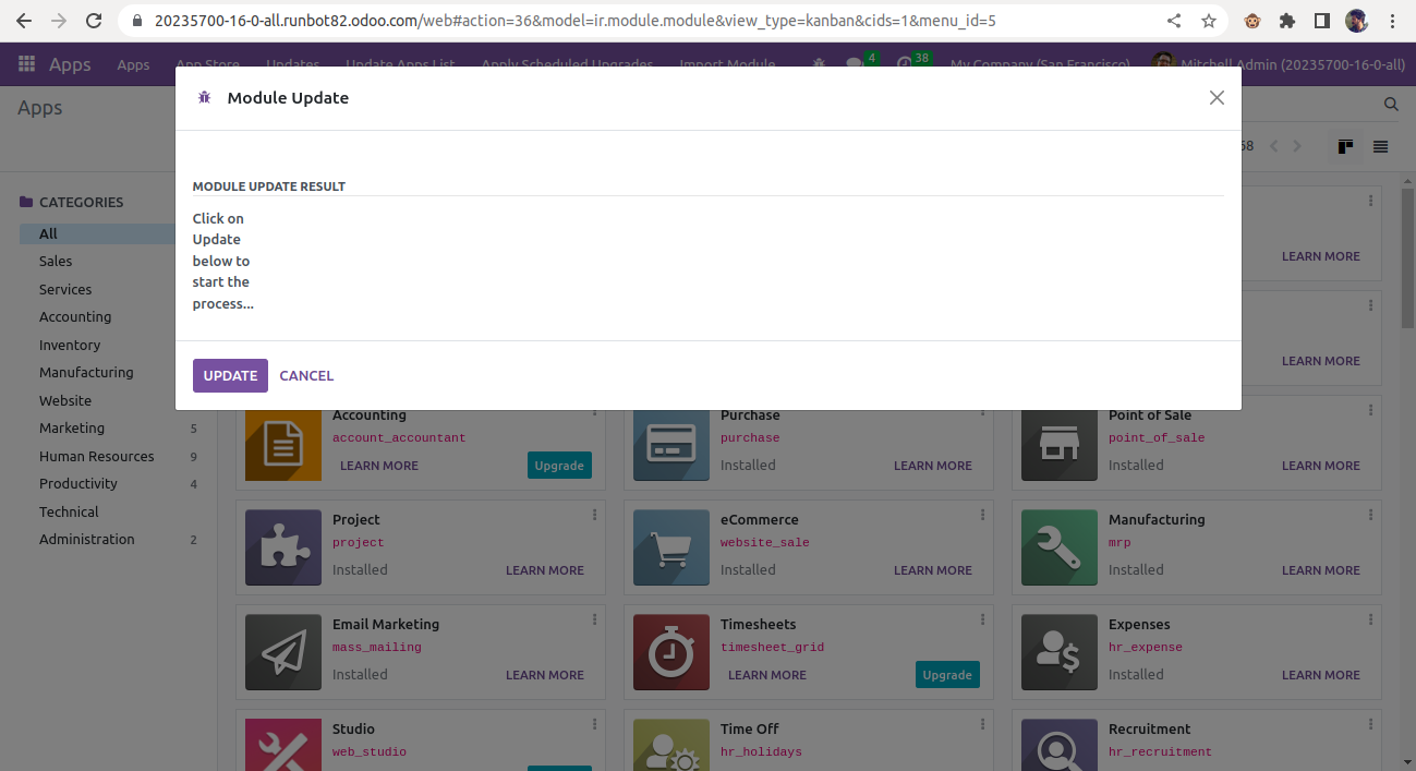 [16.0] Update apps list form label style issue · Issue #103239 · odoo/odoo · GitHub