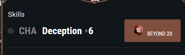 Misaligned button icon/label · Issue #1053 · kakaroto/Beyond20 · GitHub