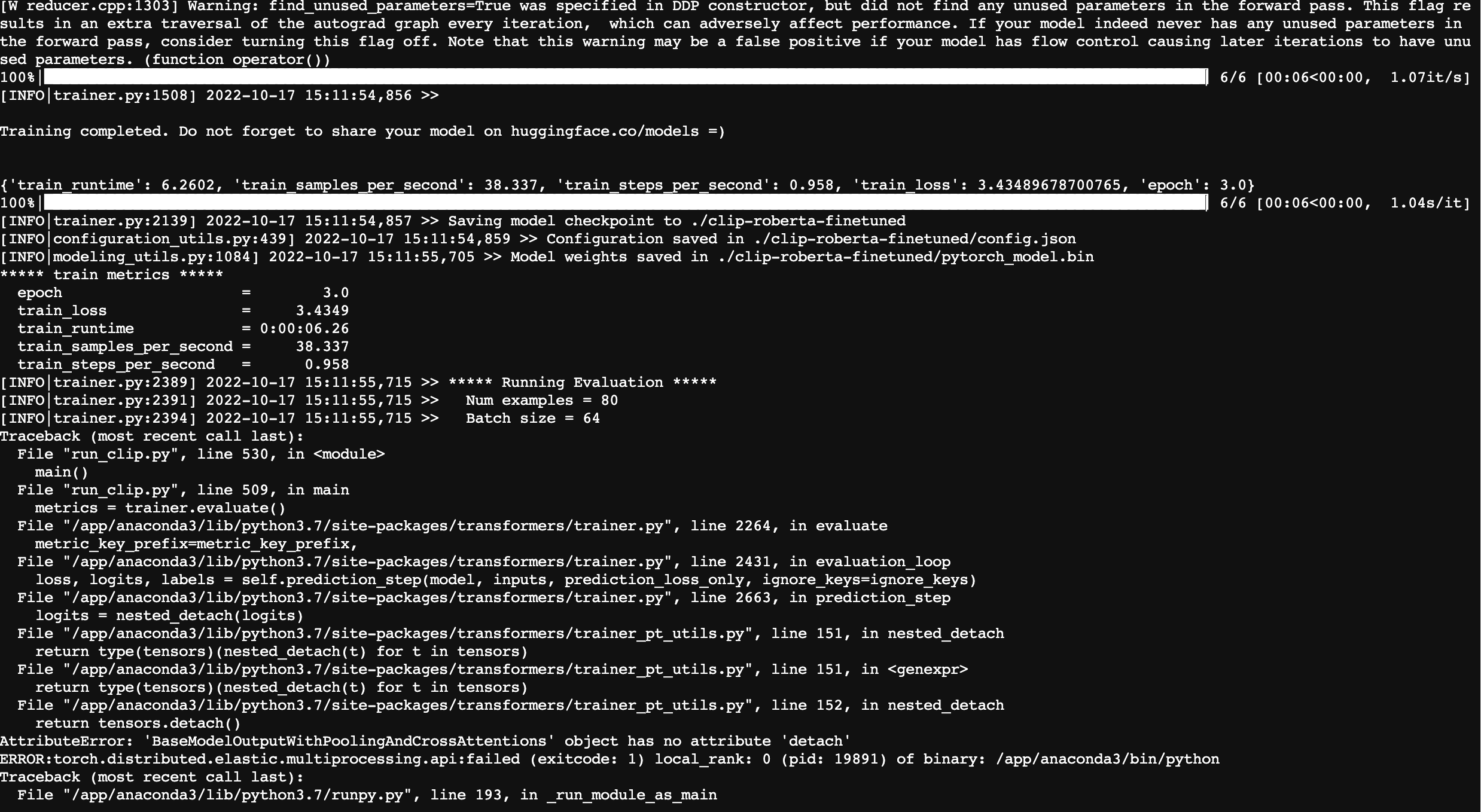 My customized function compute_metrics doesn't work when i train the CLIP model · Issue #19665 ...