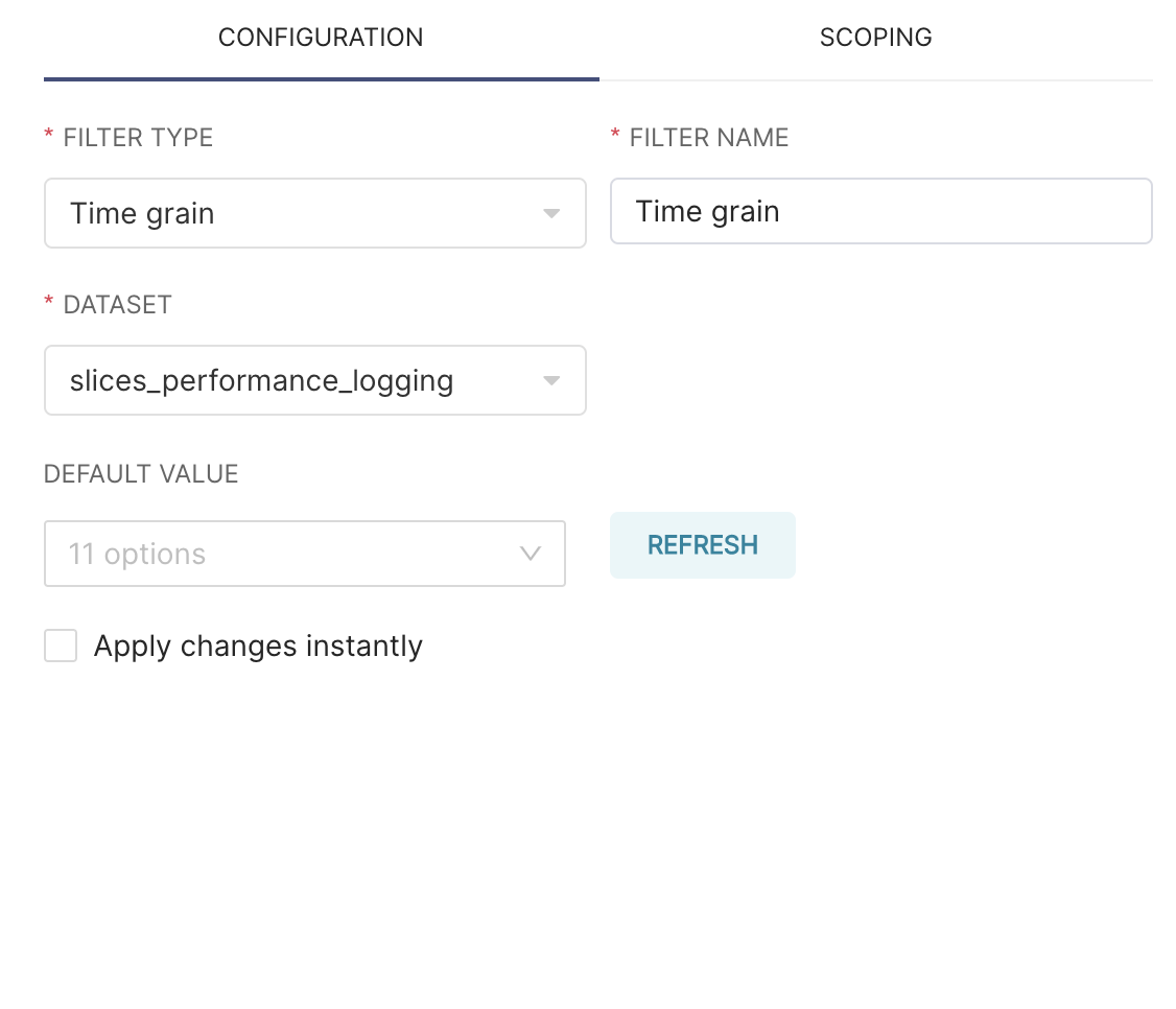 [native filter] filter component can not force refresh options · Issue ...