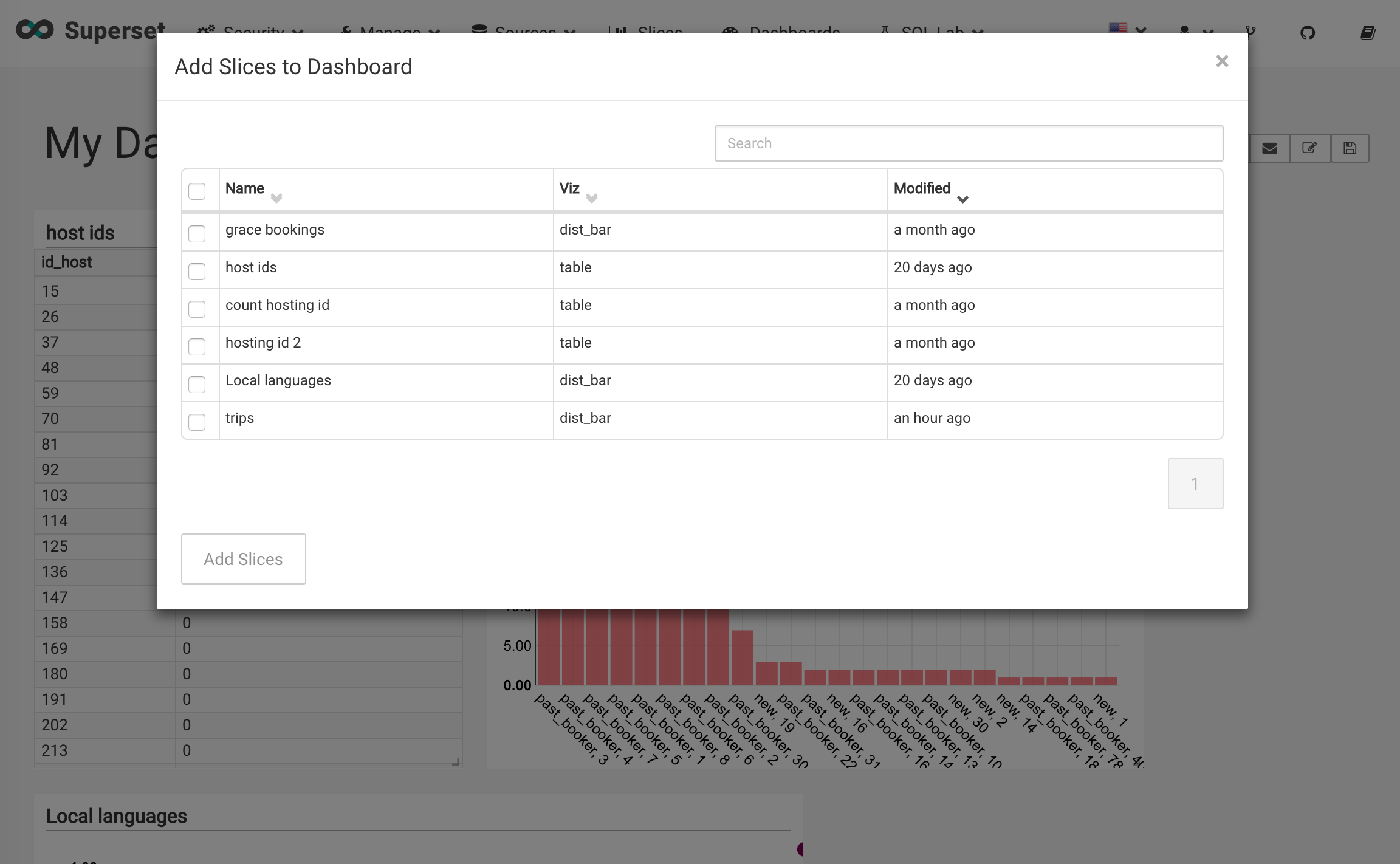 [Dashboard] Create new slice in adding-slice-to-dashboard flow · Issue ...