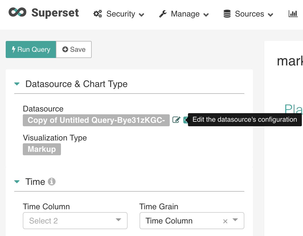 Hope to modify SQL statements in the slice page · Issue #4165 · apache/superset · GitHub