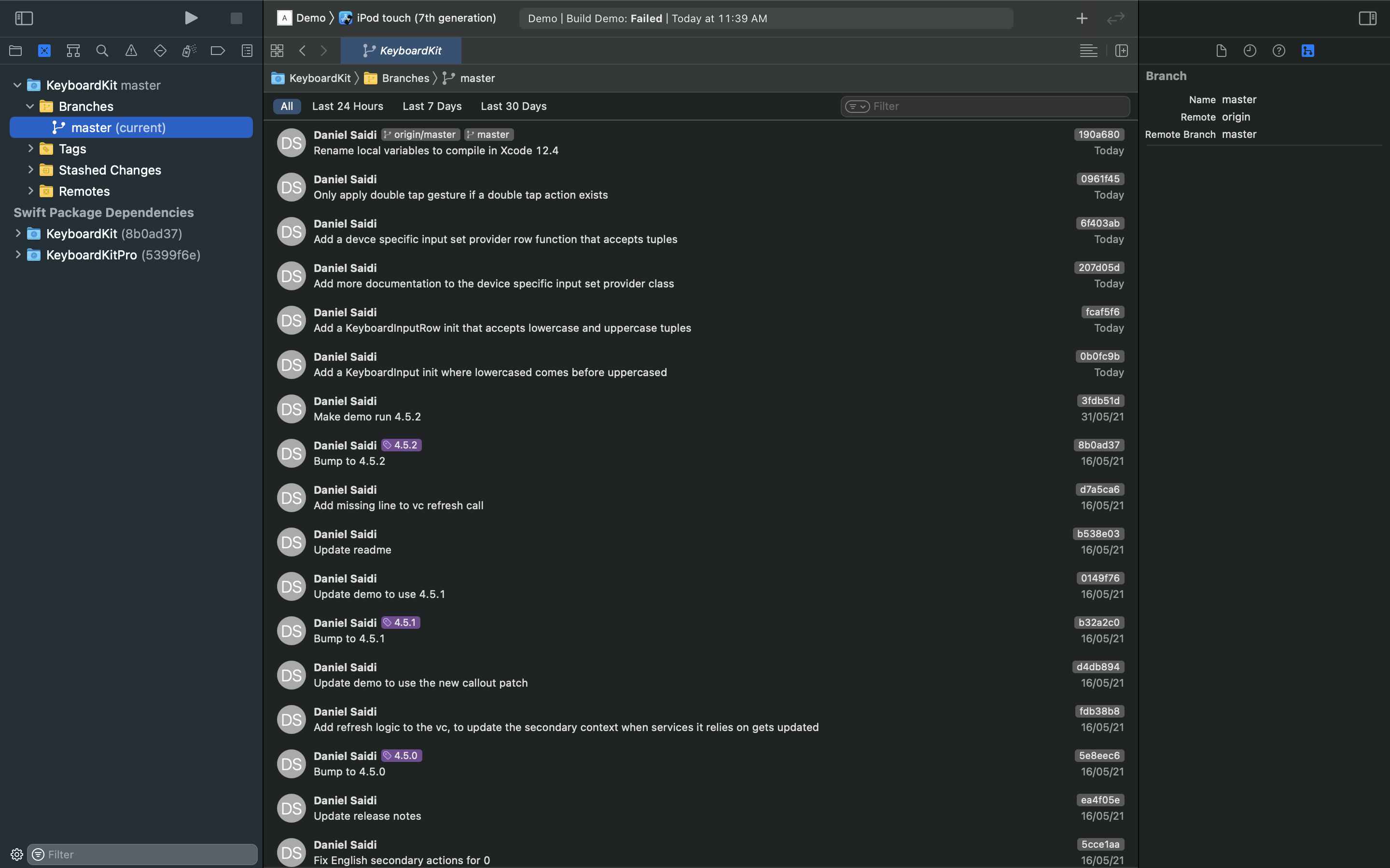 Variable used within its own initial value · Issue #270 · KeyboardKit/KeyboardKit · GitHub
