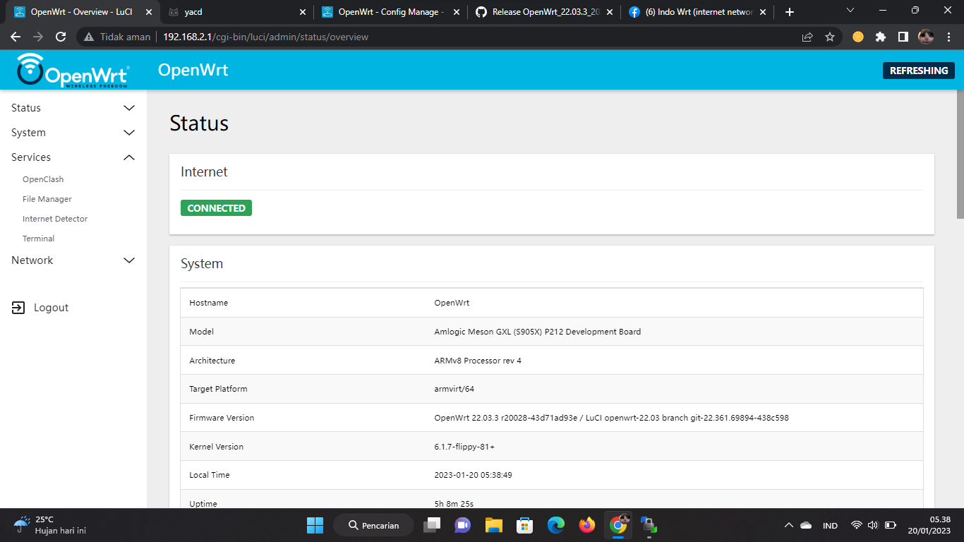 GitHub - squarepants96/OpenWrt-Amlogic-S9xxx: OpenWrt for Amlogic. Support s912, s905x, etc.