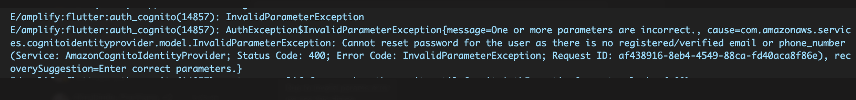 How to add options in resetPassword? · Issue #2735 · aws-amplify/amplify-flutter · GitHub