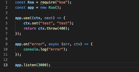 after call ctx.throw(), custom headers is disabaled in response. · Issue #1310 · koajs/koa · GitHub