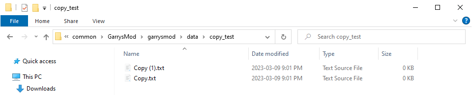 Filenames containing "Copy (" aren't listed by file.Find · Issue #5425 · Facepunch/garrysmod ...