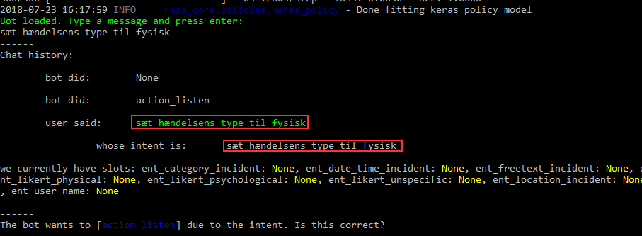 Debug entities and slot filling · Issue #2354 · RasaHQ/rasa · GitHub