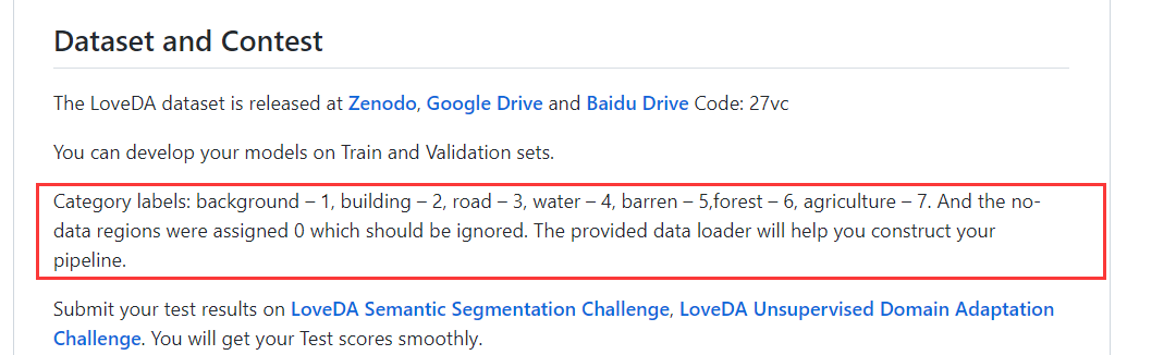 你好，请问你这个数据集有lable文件吗？我在百度网盘下载的数据没有对应的label文件 · Issue #28 · Junjue-Wang/LoveDA · GitHub