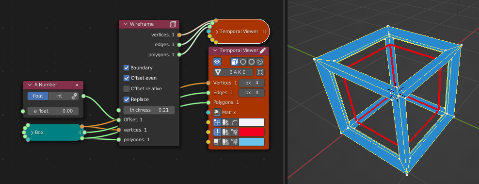Modifiers->Modifier Make->Wireframe incorrect offset range with compare Blender modifier · Issue ...