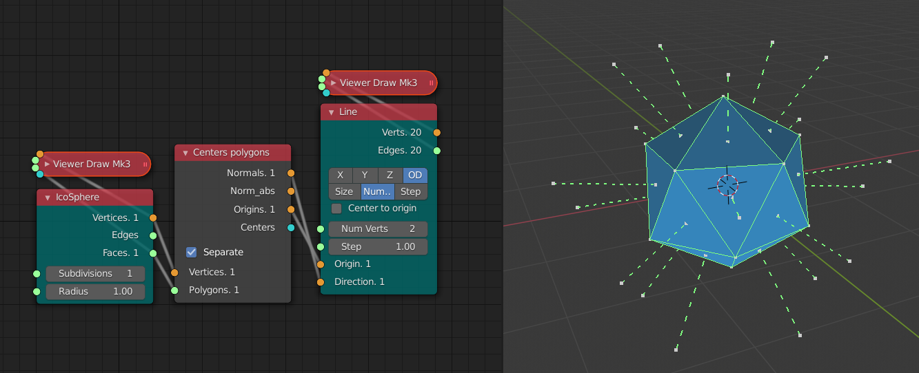 Line — Sverchok 1, 1, 0 documentation