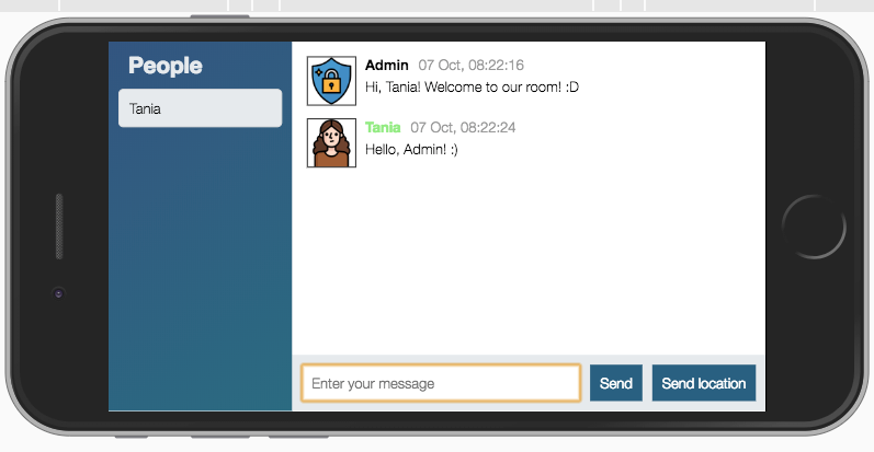DEV-18: Change the layout of the footer · Issue #36 · KovDimaY/SimpleChat-Socket.io · GitHub