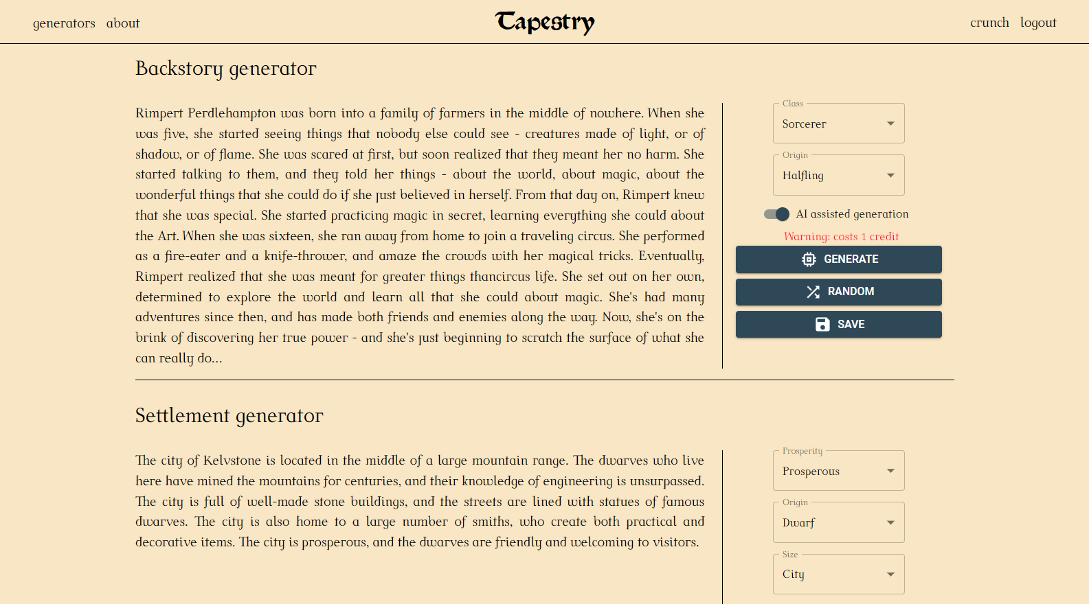 GitHub - wifryo/tapestry