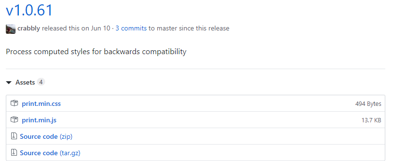 Javascript version for 1.0.63 · Issue #396 · crabbly/Print.js · GitHub