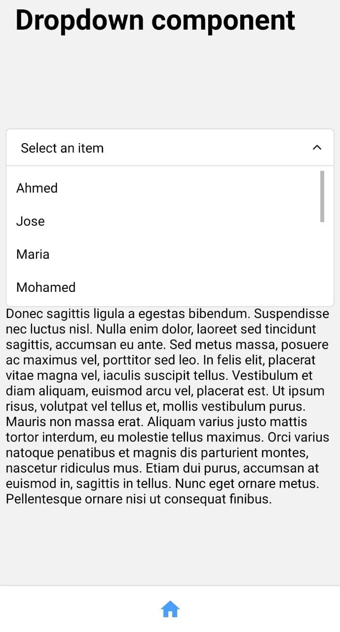 Bug: dropdowns fall behind other content in react-navigation draw menu components · Issue #248 ...