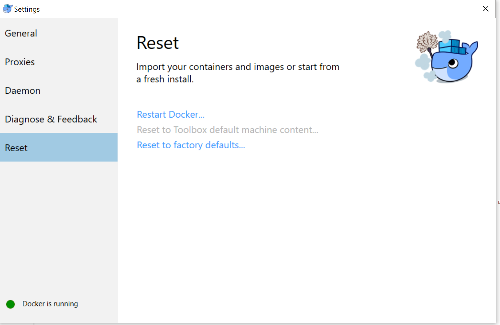 Docker Is Running But If I Check With Docker Ps Commend In Windows Power Shell It Show Error