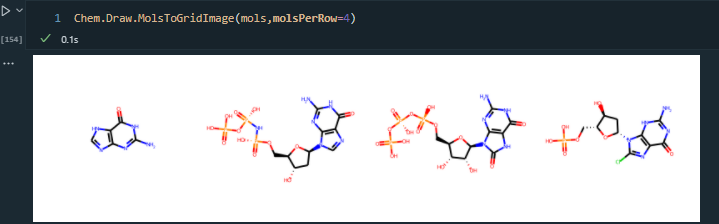 SubstructureMatch of an specific part. Case dNTP molecules. · rdkit rdkit · Discussion #5180 ...