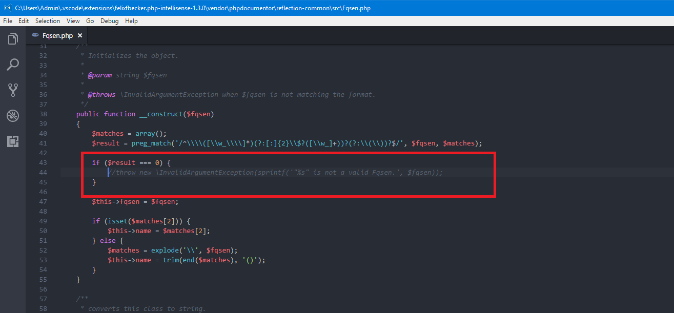 Add config to disable comment warnings · Issue #129 · felixfbecker/php-language-server · GitHub