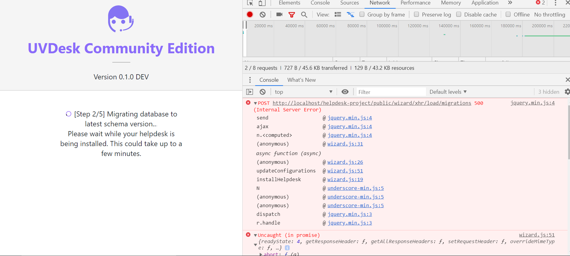 Community Edition Installation Issue · Issue #161 · uvdesk/community-skeleton · GitHub