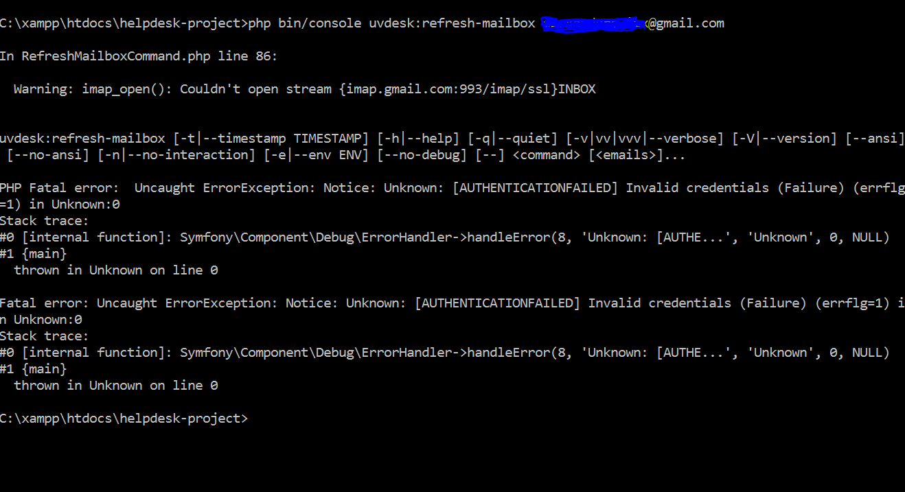 Swift mailer and Email settings configuration for outlook not working · Issue #163 · uvdesk ...