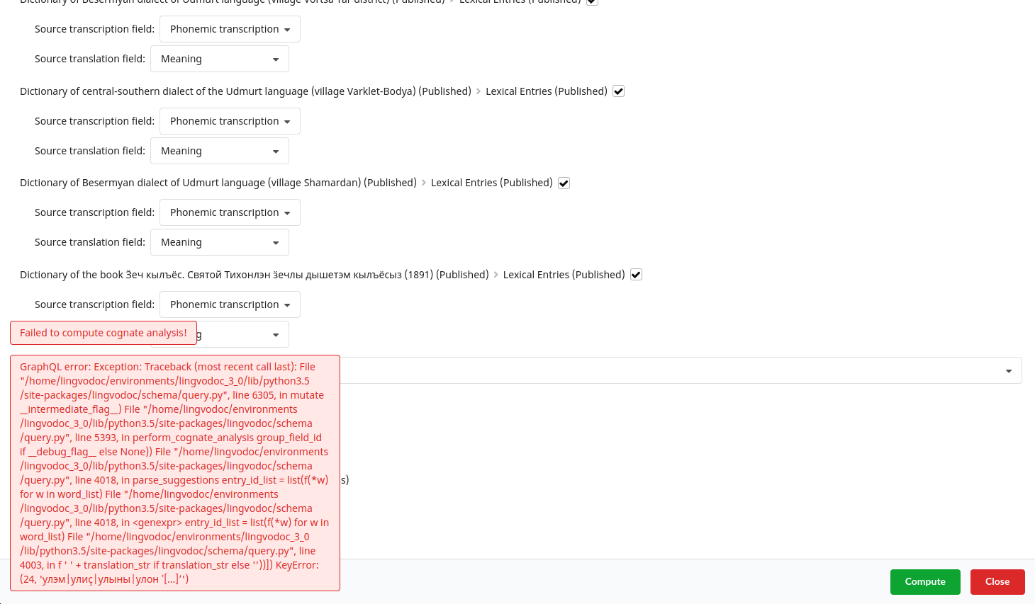 Cognate Multi Language Suggestions Error · Issue 237 · Ispraslingvodoc React · Github 