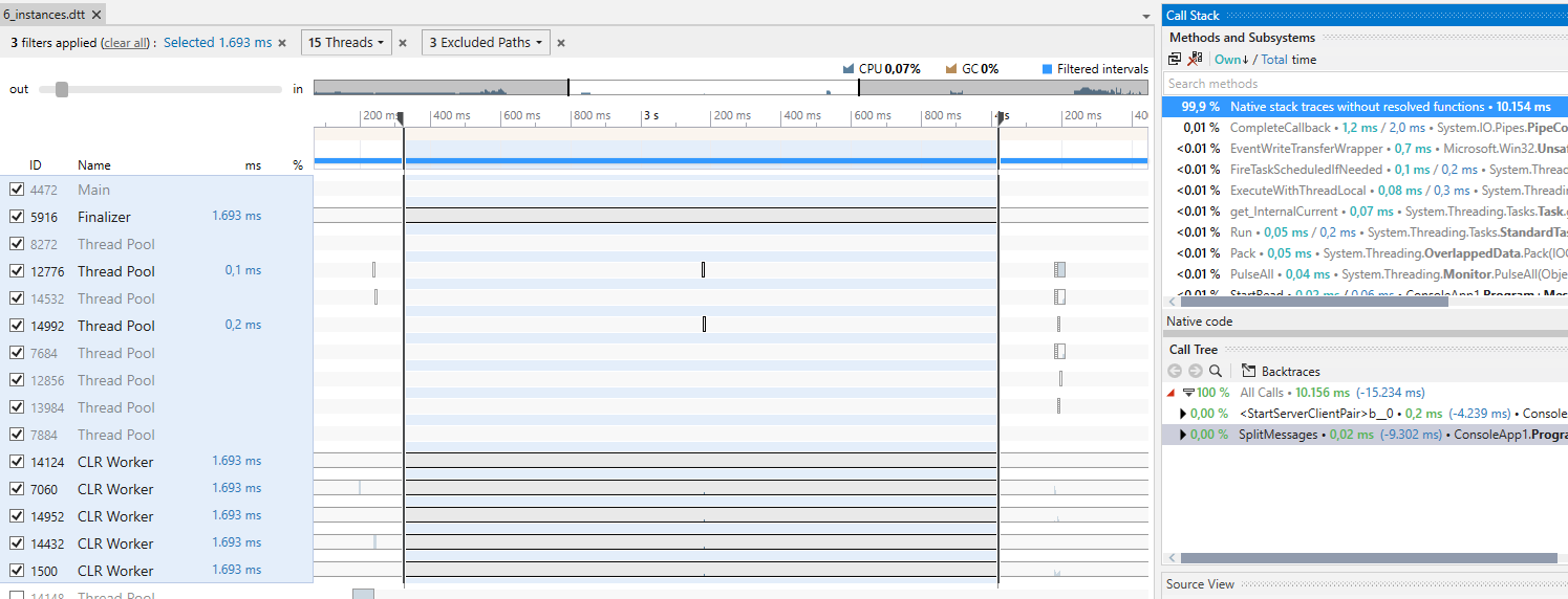 Multiple named pipe instances lead to "time gaps" · Issue #30117 ...