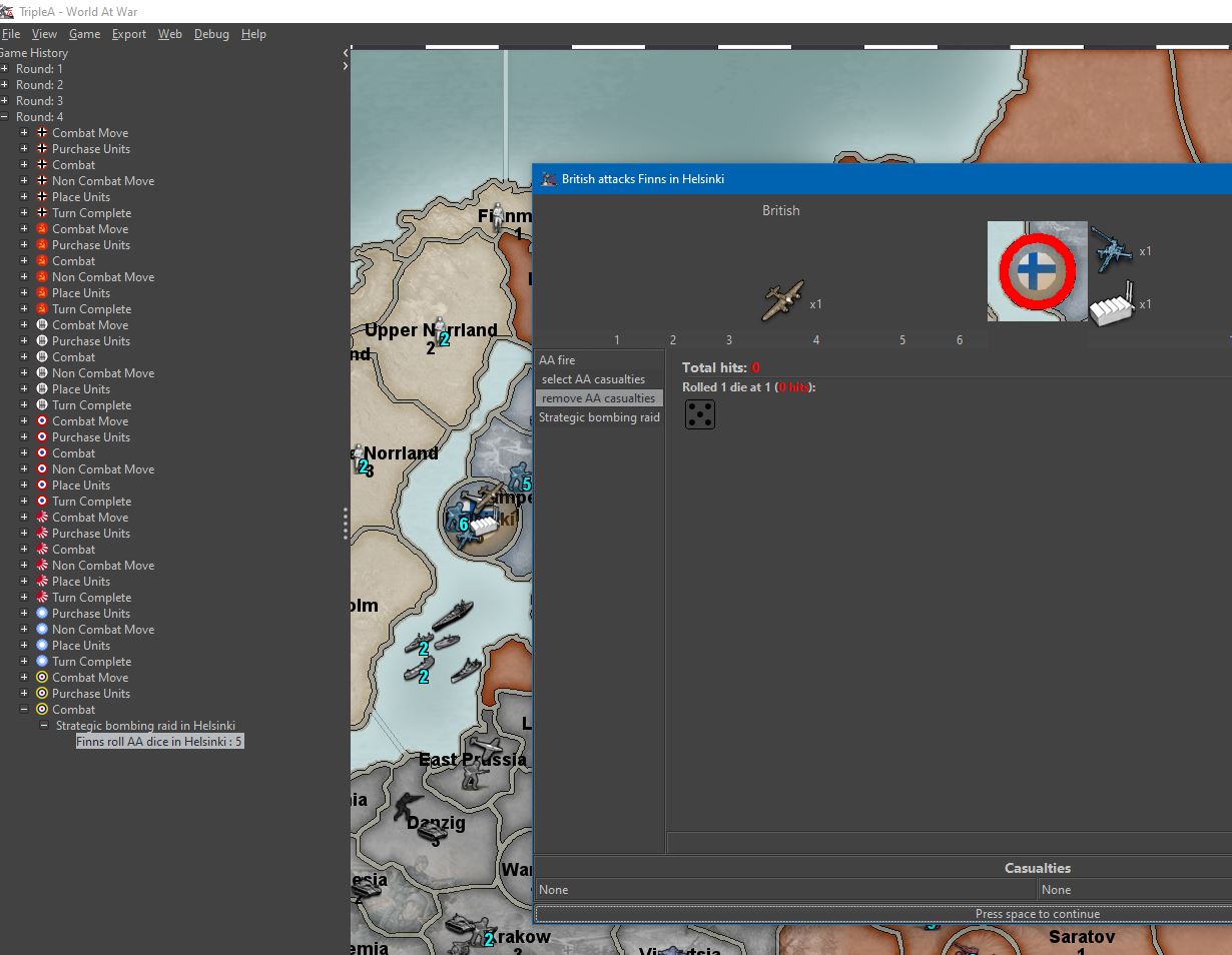 World At War 211 Fighters Dont Defend Against Bombers · Issue 11671 · Triplea Game 