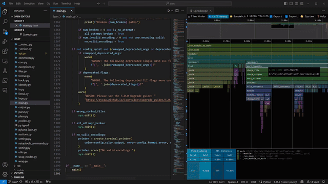 GitHub - evg656e/vscode-speedscope: VS Code extension for speedscope