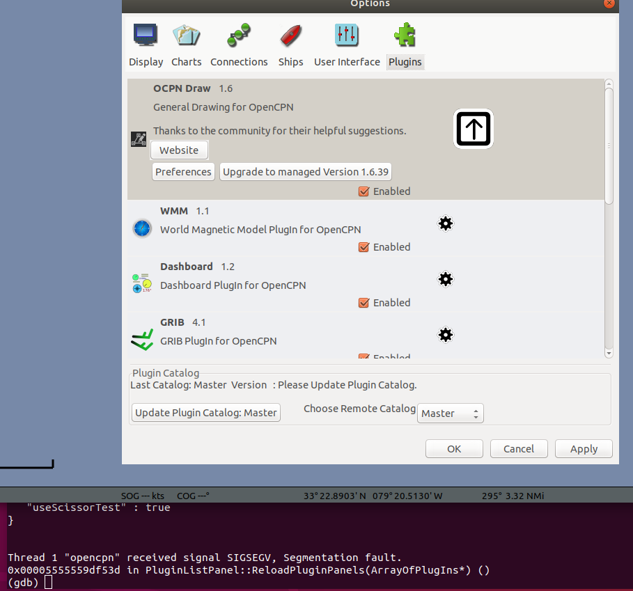 Plugin Manager - Upgrade of plugin from unmanaged to managed segmentation fault · Issue #1807 ...