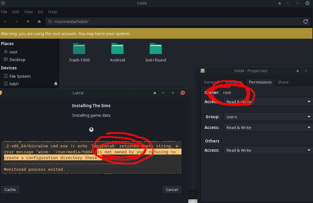 invalid error message when trying to install game to custom folder · Issue #4329 · lutris/lutris ...