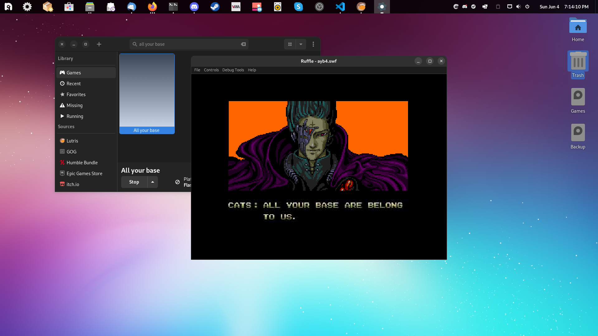 Add Ruffle as a runner · Issue #3338 · lutris/lutris · GitHub